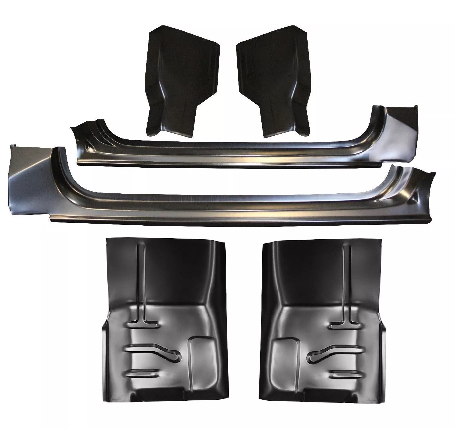 1980-1996 Ford F-250 Truck Outer Rocker Panel Cab Corner & Floor Pan K ...