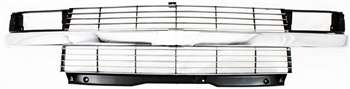 1995-2005 Chevy Astro Grille, Painted-Silver | Classic 2 Current ...