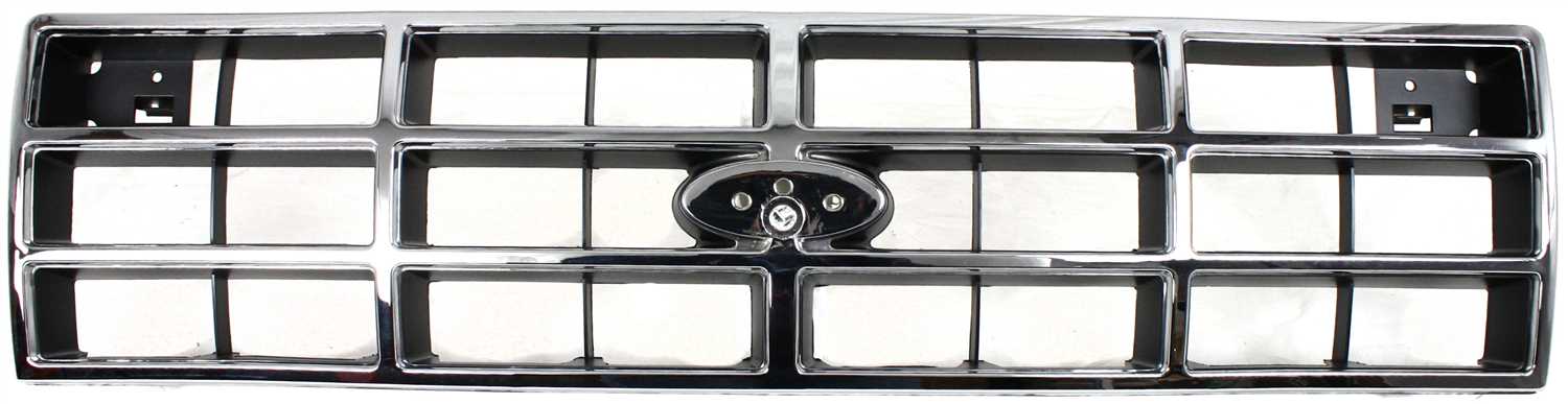 1989-1992 Ford Ranger Grille, Chrome Shell/Silver | Classic 2 Current ...