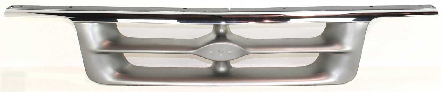 1995-1997 Ford Ranger Grille, Chrome Shell/Silver Gray | Classic 2 ...