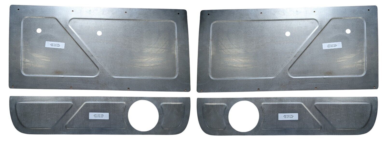 1967-1972 Chevy C/K Pickup Upper & Lower Inner Door Panels Set ...