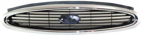 1998-2000 Ford Contour Grille, Chrome Shell/Black | Classic 2 Current ...