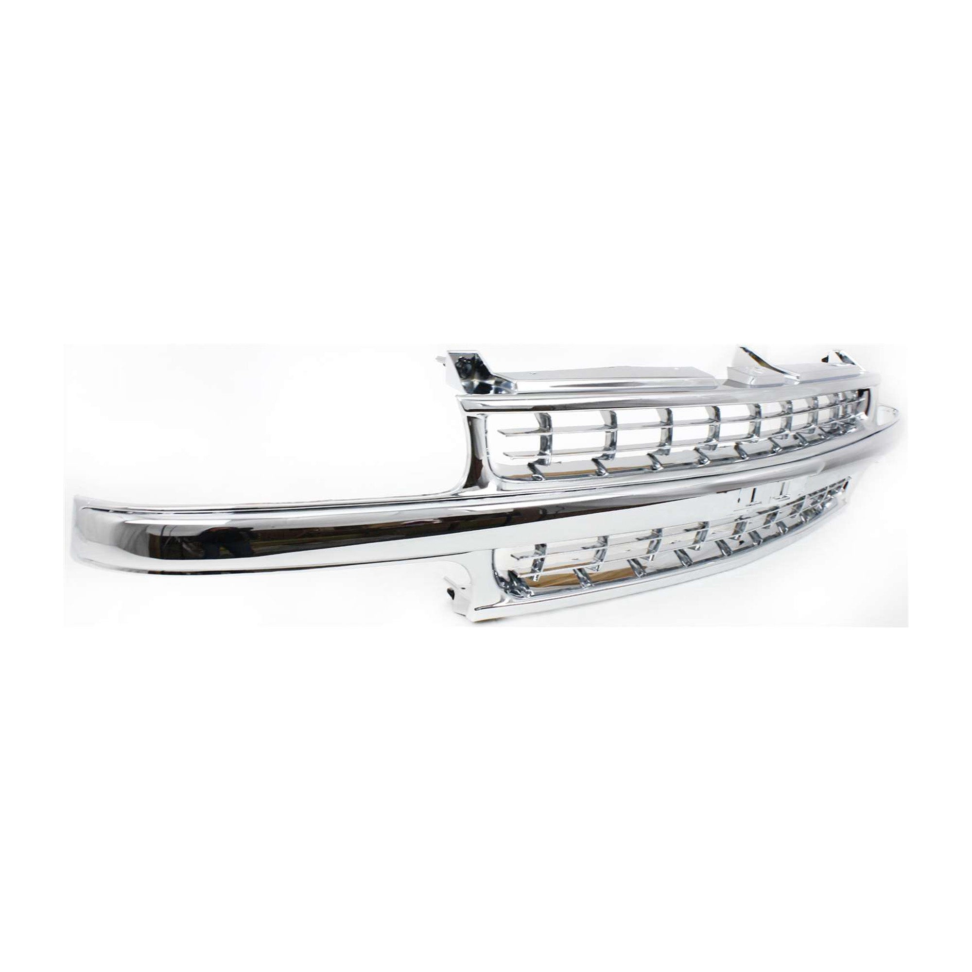 1999-2002 Chevy Silverado Pickup Truck Grille, Chrome