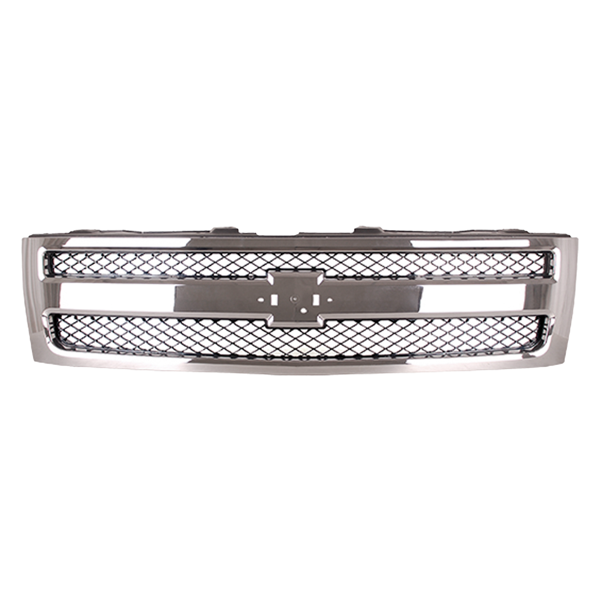 2007-2013 Chevy Silverado 1500 Grille, Black/Chrome | Classic 2 Current ...
