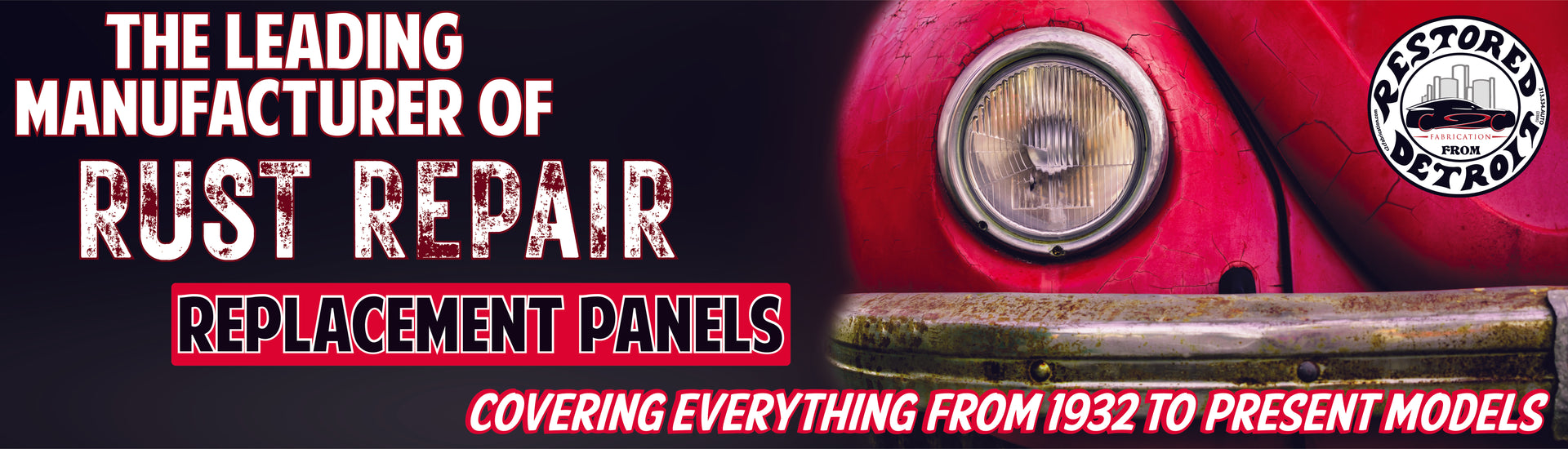 Auto Body Rust Repair Replacement Panels | Classic 2 Current Fabrication