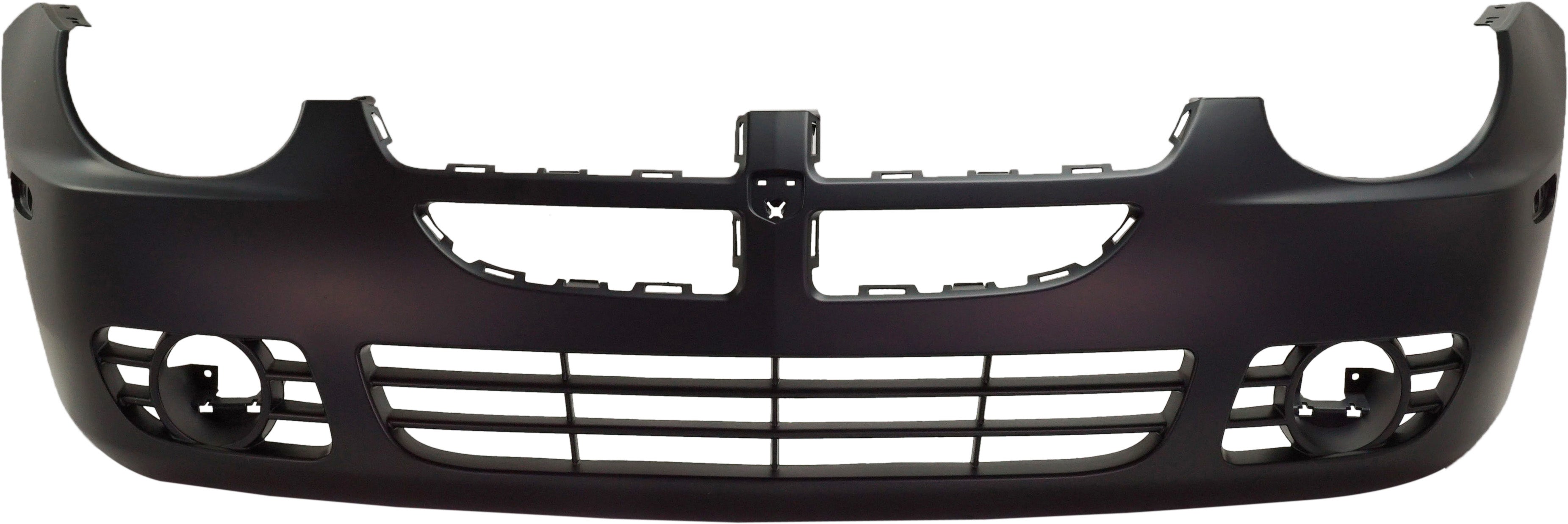 2003-2005 Dodge Neon Front Bumper Cover, Primed, W/ Fog Lamp Hole ...