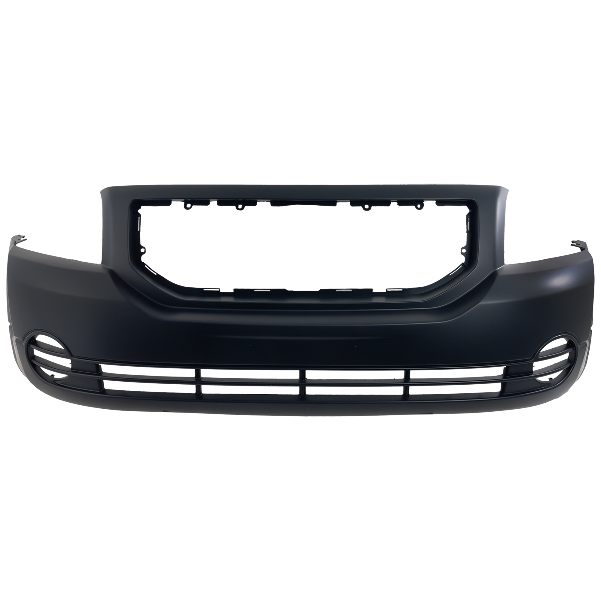 2007-2012 Dodge Caliber Front Bumper Cover, Primed, w/Out Fog Lamp Hol