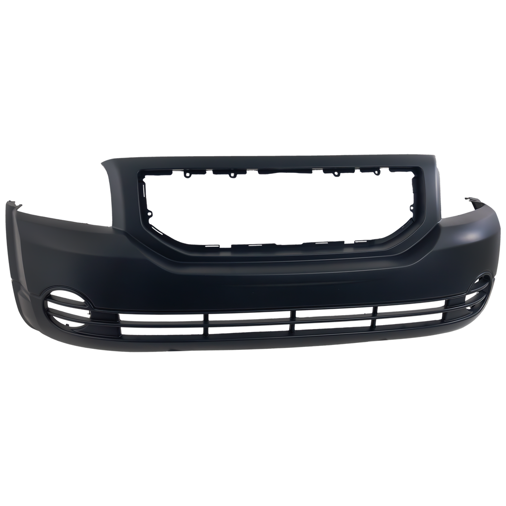 2007-2012 Dodge Caliber Front Bumper Cover, Primed, w/Out Fog Lamp Hol