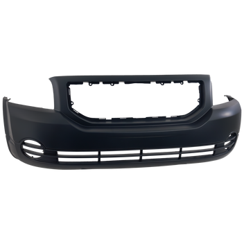 2007-2012 Dodge Caliber Front Bumper Cover, Primed, w/Out Fog Lamp Hol