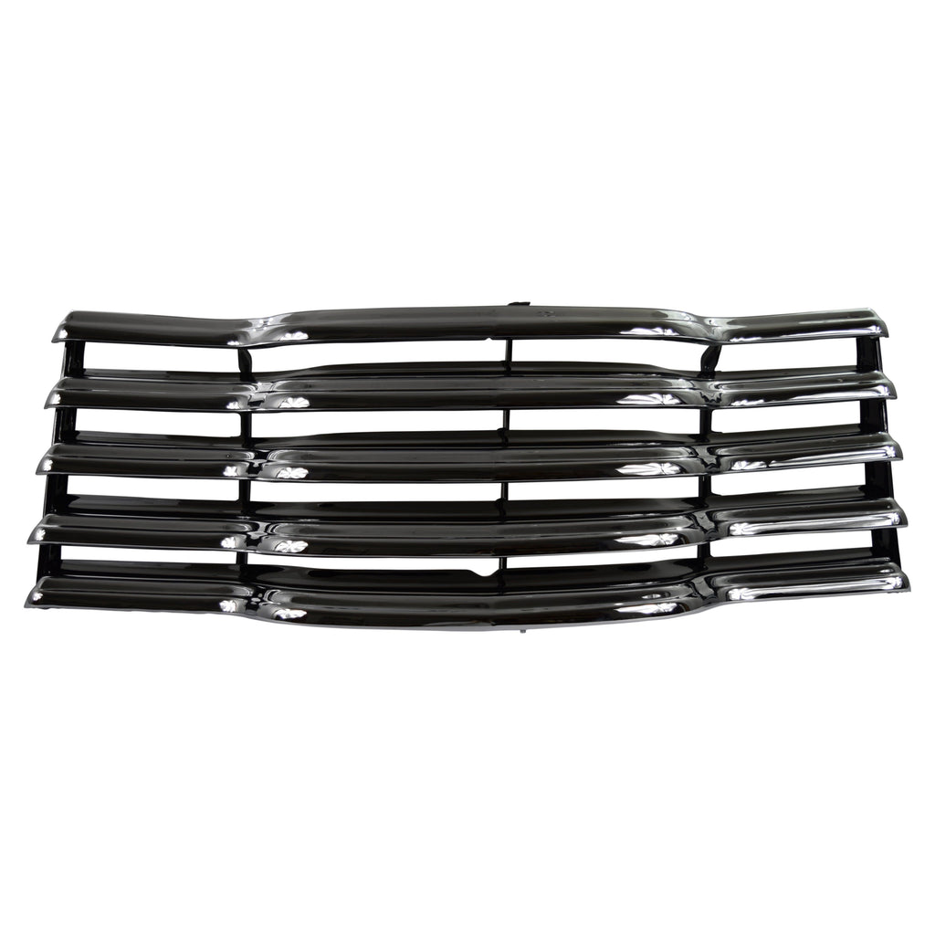 1947-1953 Chevy 1st Series Truck Grille Assembly Chrome with Black Bac ...