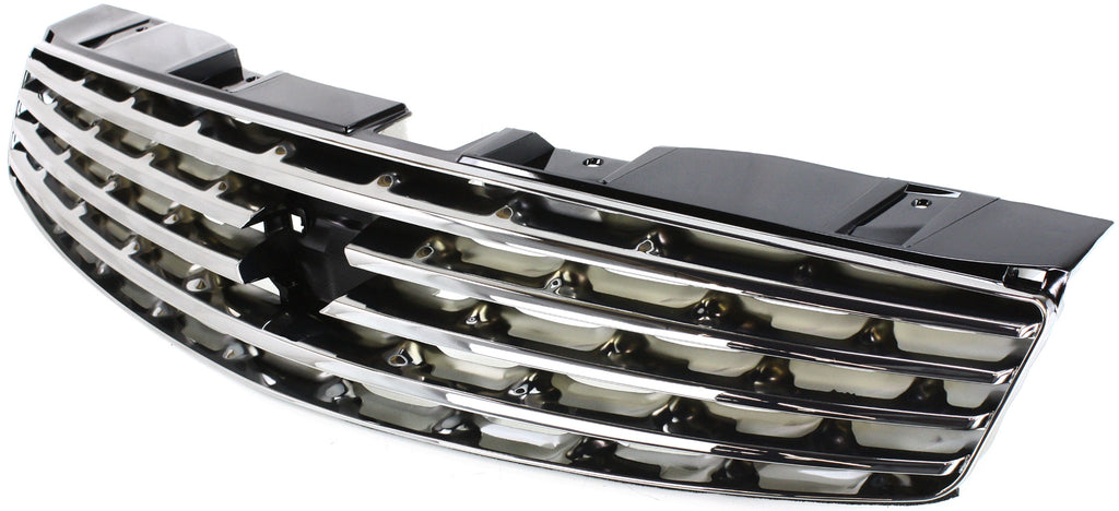 2003-2007 Infiniti G35 Grille, Chrome Shell/Black