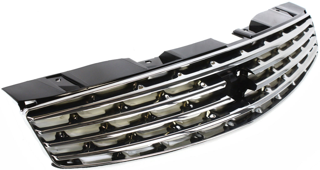 2003-2007 Infiniti G35 Grille, Chrome Shell/Black