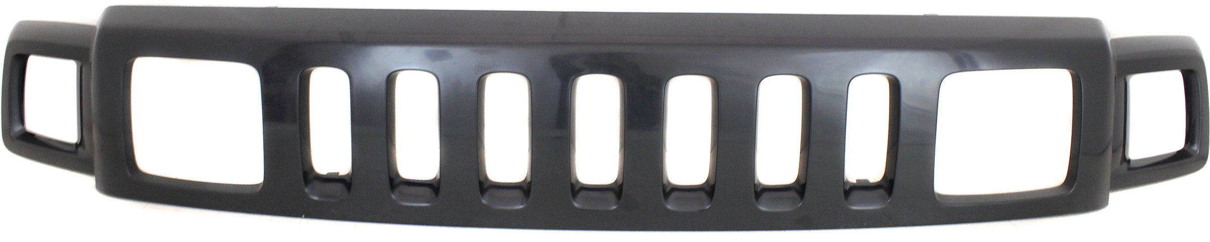 2006-2010 Hummer H3 Grille, Upper, Smooth Black | Classic 2 Current ...