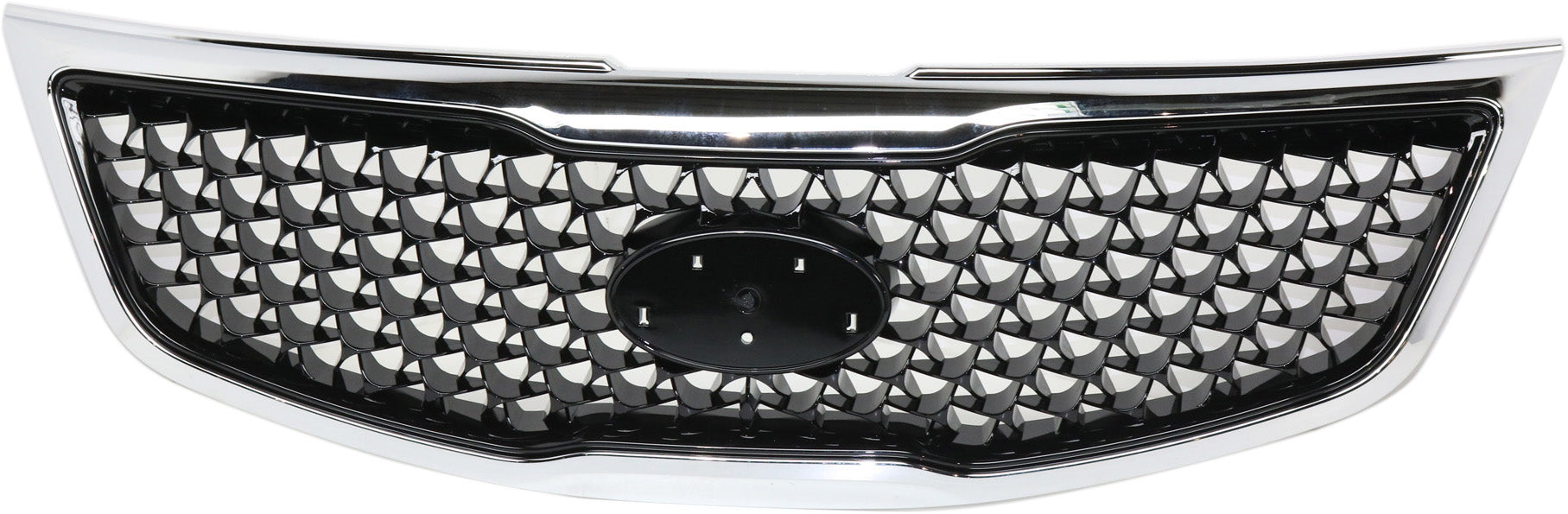 2014-2016 Kia Sportage Grille, Painted-Black | Classic 2 Current ...