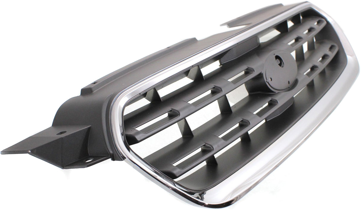 2005-2007 Subaru Outback Grille, Chrome Shell/Black