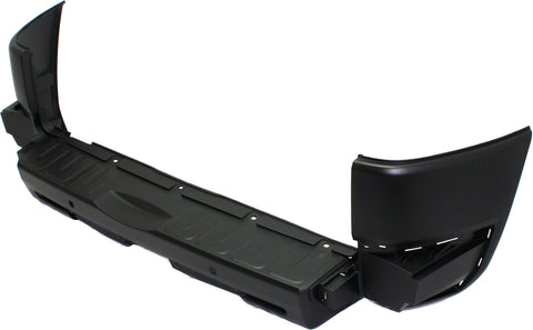 2007-2010 Toyota FJ Cruiser Rear Bumper Cover, Textured, w/Rear Object ...