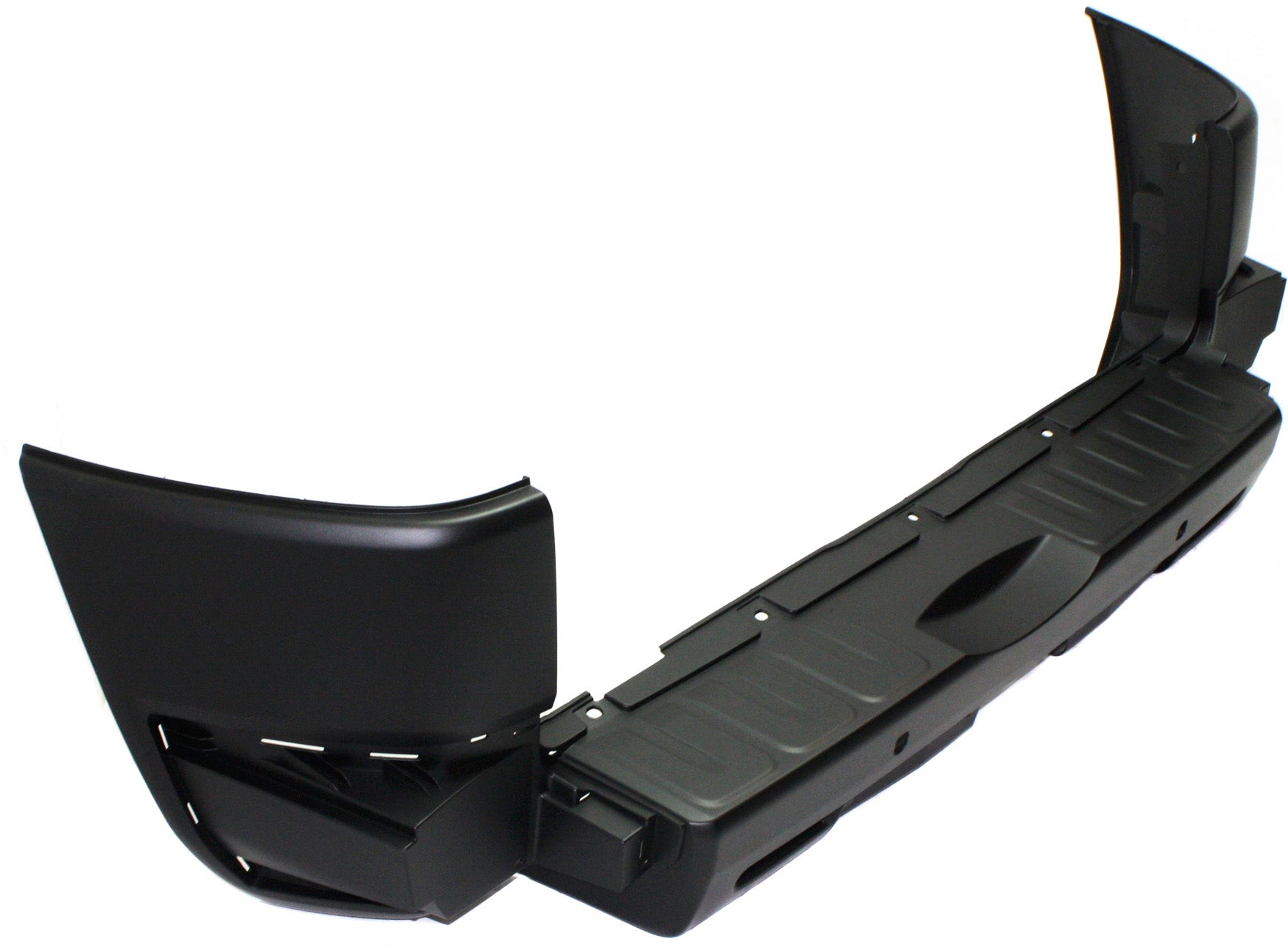 2007-2010 Toyota FJ Cruiser Rear Bumper Cover, Textured, w/Rear Object ...