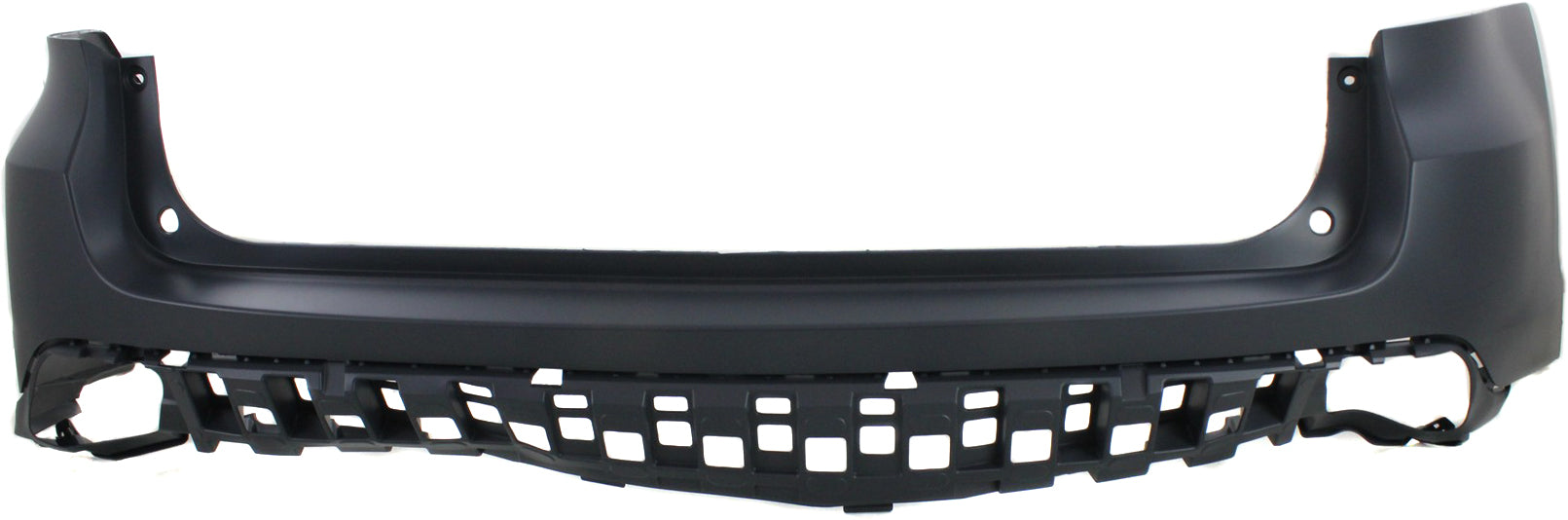 2014 Toyota Highlander Rear Bumper Cover, Upper, Primed, w/o Object Se ...