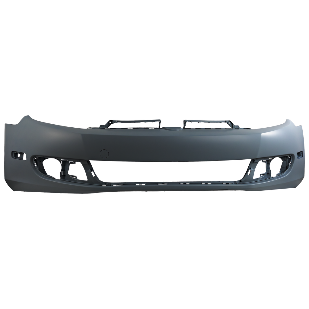 2010-2014 Volkswagen Golf Front Bumper Cover, Primed, Plastic, Wagon ...