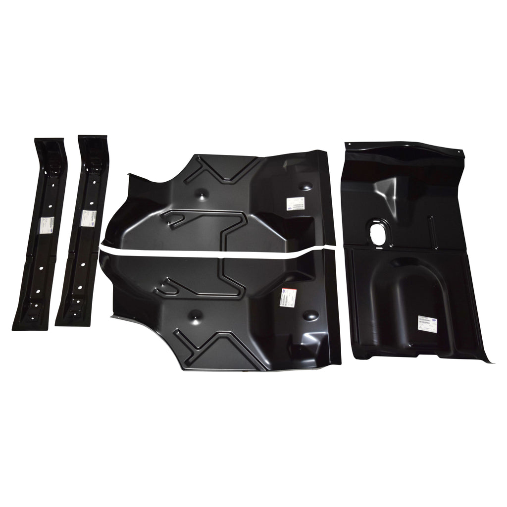 1973-1977 Chevy Chevelle Trunk Floor 8 Pcs Kit With Brackets & Gas Tan ...