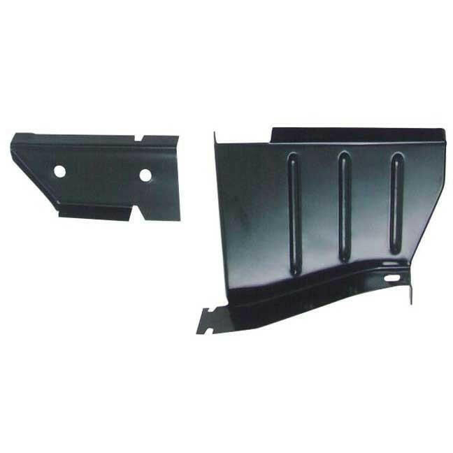 1970 - 1974 Dodge Challenger E-Body Rocker to Lower Splash Shield RH ...