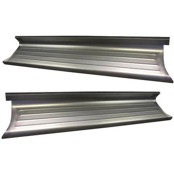 1948-1952 Ford F1 Ribbed Running Board Set w/Underside Braces
