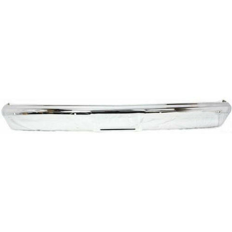 1983-1986 GMC K1500 Suburban Front Bumper, Chrome, Without Molding Hol ...