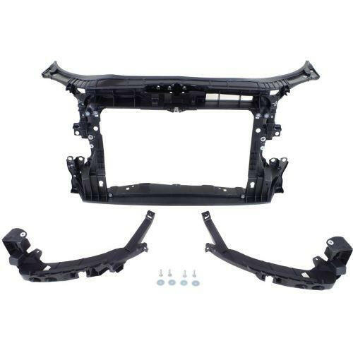 2009-2013 Audi A3 Radiator Support, Assembly, Black, Plastic, w/Steel ...