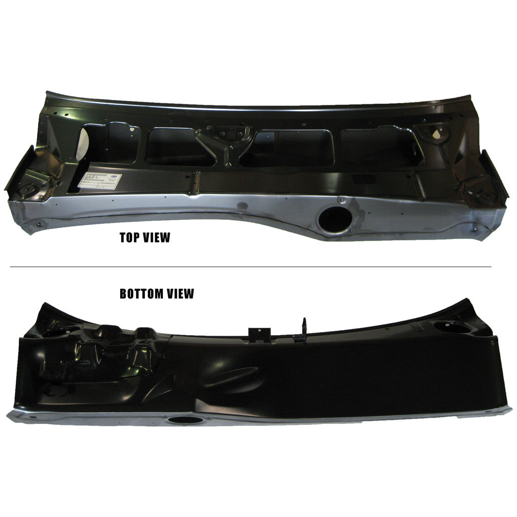 1967 Pontiac Firebird Cowl Panel Assembly Without Air Conditioning ...