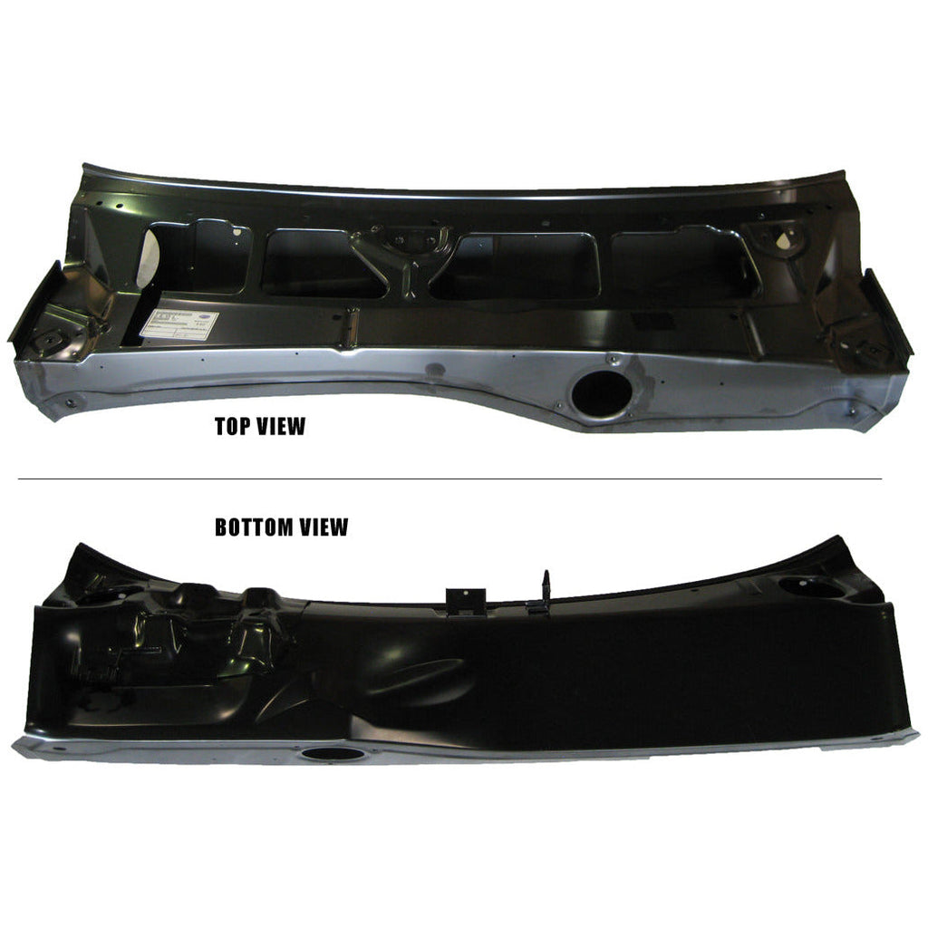 1967 Pontiac Firebird Cowl Panel Assembly Without Air Conditioning ...