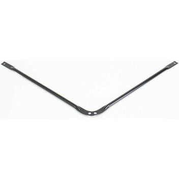 2000-2004 Dodge Dakota Radiator Support Center, Black, Steel | Classic ...