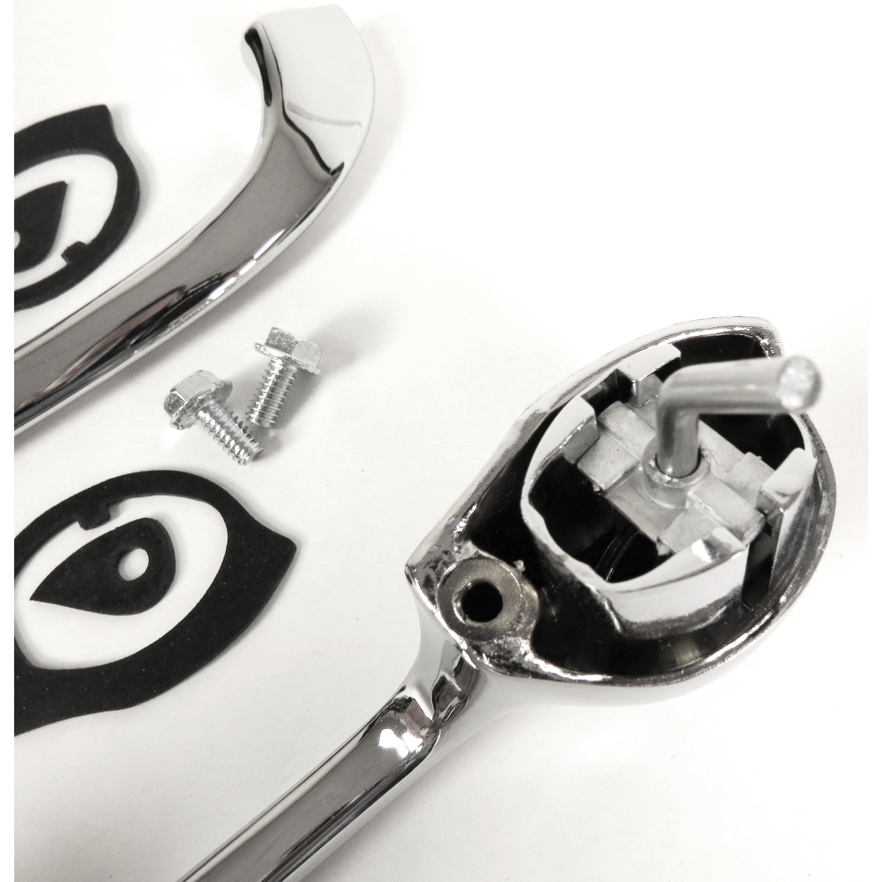 1964-1972 Pontiac GTO Exterior Door Handle Pair w/Push Button | Classic ...