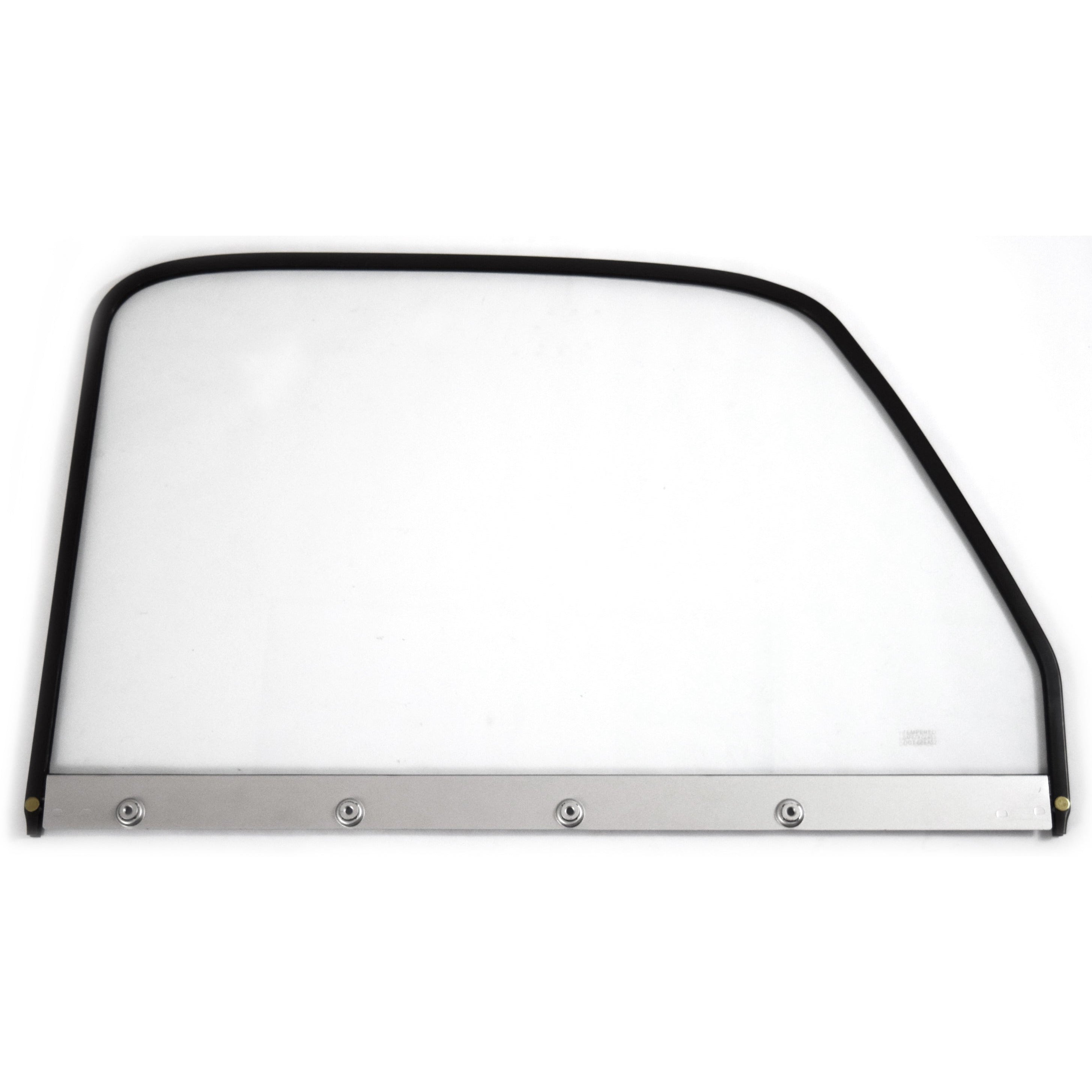 1947-1950 Chevy C10 P/U Door Window Frame (Black) RH W/Clear Glass ...