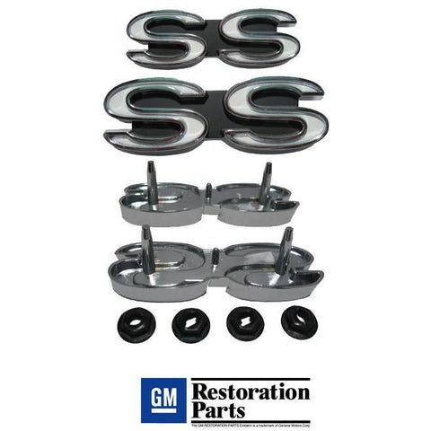 1968 Chevy Camaro Fender Emblem, Pair | Classic 2 Current Fabrication