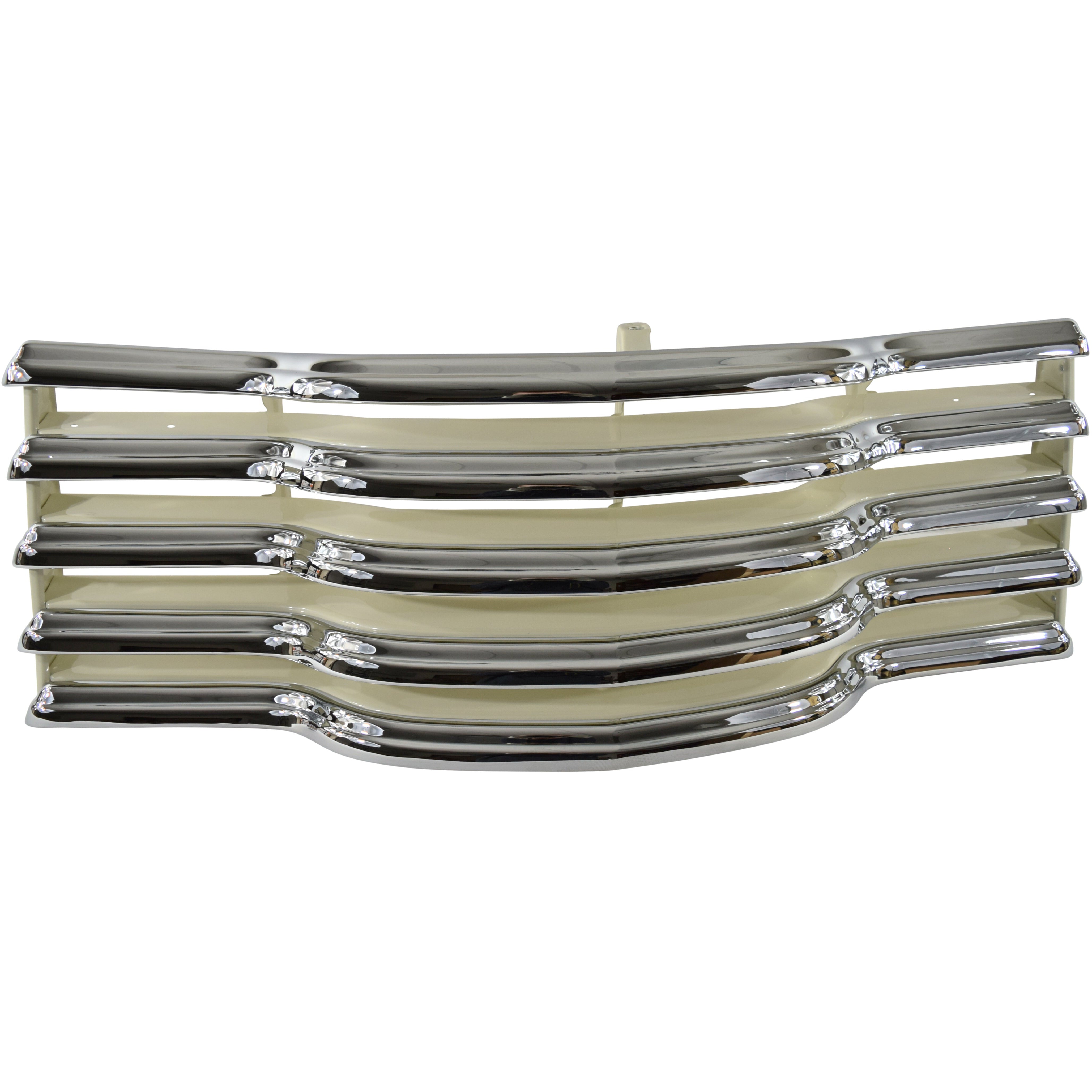 1947-1953 Chevy Truck Grille Assembly Chrome with Ivory Backsplash Inc ...
