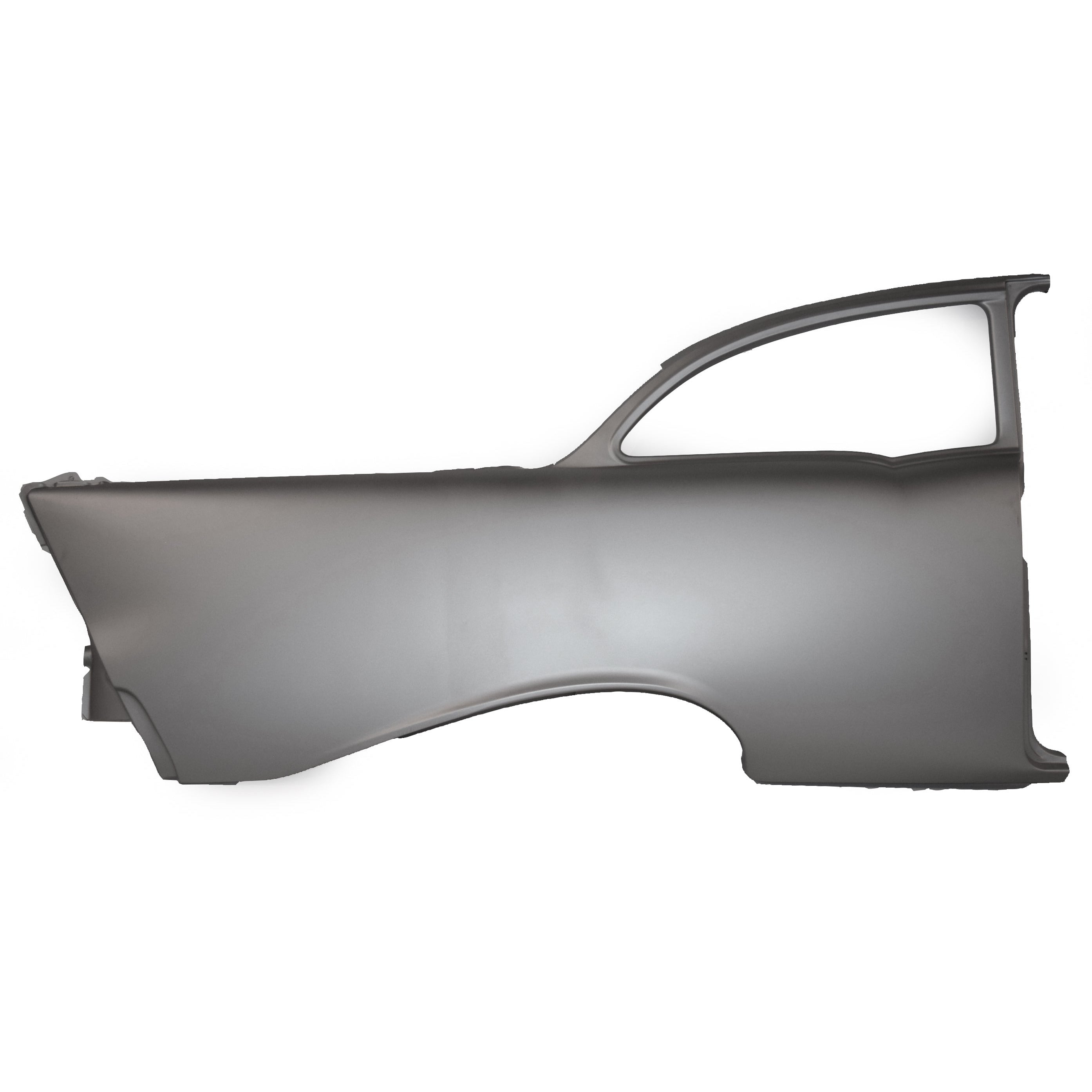 1957 Chevy 2 Door Sedan Quarter Panel Assembly w/Window Frame Skin No ...