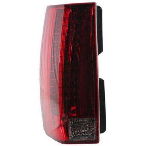 2007-2013 Cadillac Escalade Tail Lamp LH, Assembly, Red & Clear Lens ...