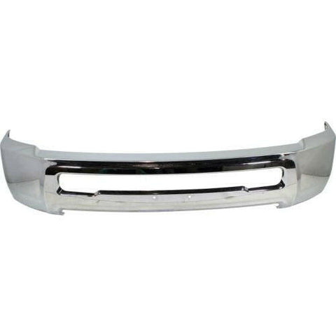 2010 Dodge Ram 2500 Front Bumper, Chrome, Without Fog Light Hole ...