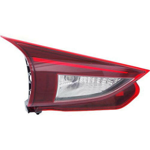 2014-2016 Mazda 3 Tail Lamp LH, Inner, Assembly, Bulb Type, Hatchback ...
