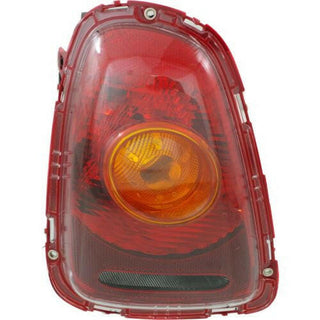 2007-2010 MINI Cooper Tail Lamp LH, Yellow Turn Signal, Hatchback/Conv ...