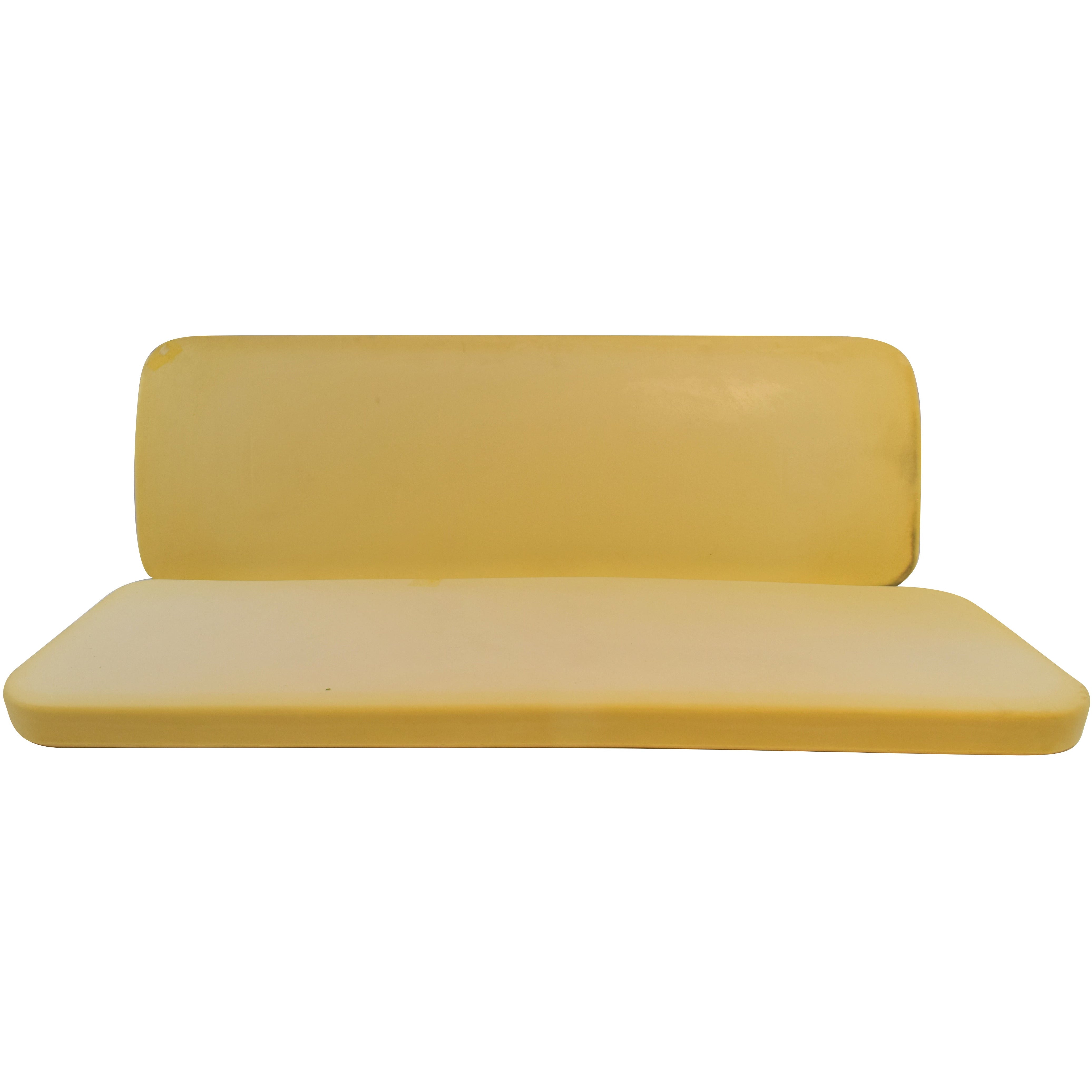1955-1960 Volkswagen T1 FRONT BENCH SEAT PAD BOTTOM & SEAT BACK ...
