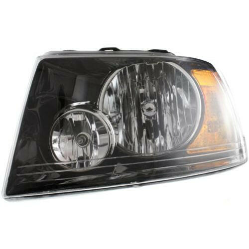 2003-2006 Ford Expedition Head Light LH, Assembly, Black Interior - Ca ...
