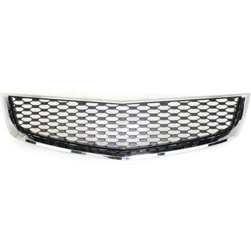 2010-2015 Chevy Equinox Grille, Lower, Chrome Shell/Black Insert ...