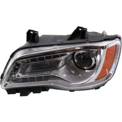 2011-2014 Chrysler 300 Head Light LH, Assembly, Halogen, Chrome Bezel ...