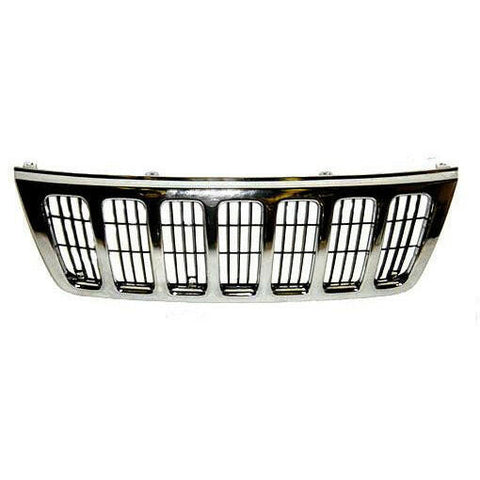 1999-2003 Jeep Grand Cherokee Grille Assembly Chrome | Classic 2 ...
