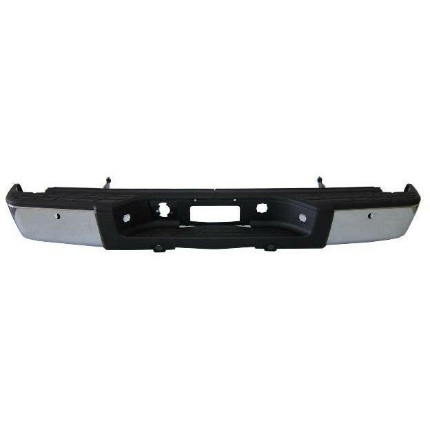 2008-2013 Chevy Silverado 1500 Pickup Rear Step Bumper w/Pads & Bracke ...
